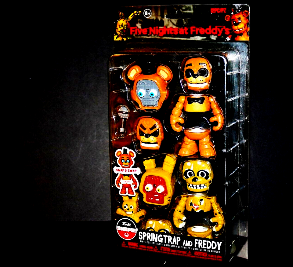 Five Nights at Freddy's x Funko: 20+ FNAF SNAPS! Figure Options & Sets ...