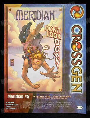 Meridian Crossgen Comics 2000 Trade Print Magazine Ad Poster ADVERT | eBay