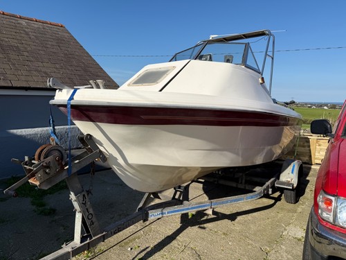 Picton gt 166 fishing boat 2022 outboard and trailer. Like warrior ...