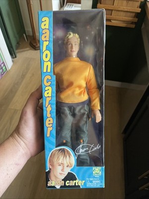 NIB Deadstock AARON CARTER Play Along Toys Doll - 2001 RARE! | eBay