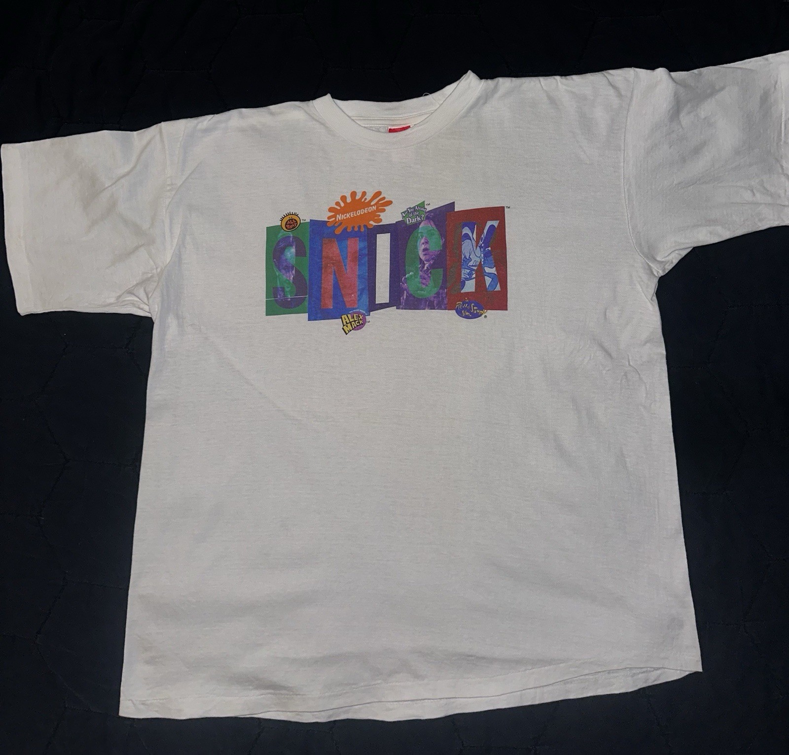 Vintage 90’s Nickelodeon “SNICK” Single stitch - Gem