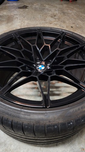 BMW M3 M4 FACTORY OEM BLACK G80 G81 G82 Rear Wheel 20 Inch | eBay