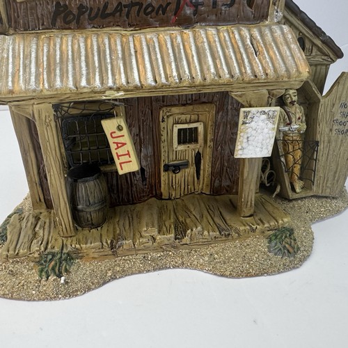 Dept 56 Snow Village Halloween Ghost Town "Blood Creek Jailhouse ...