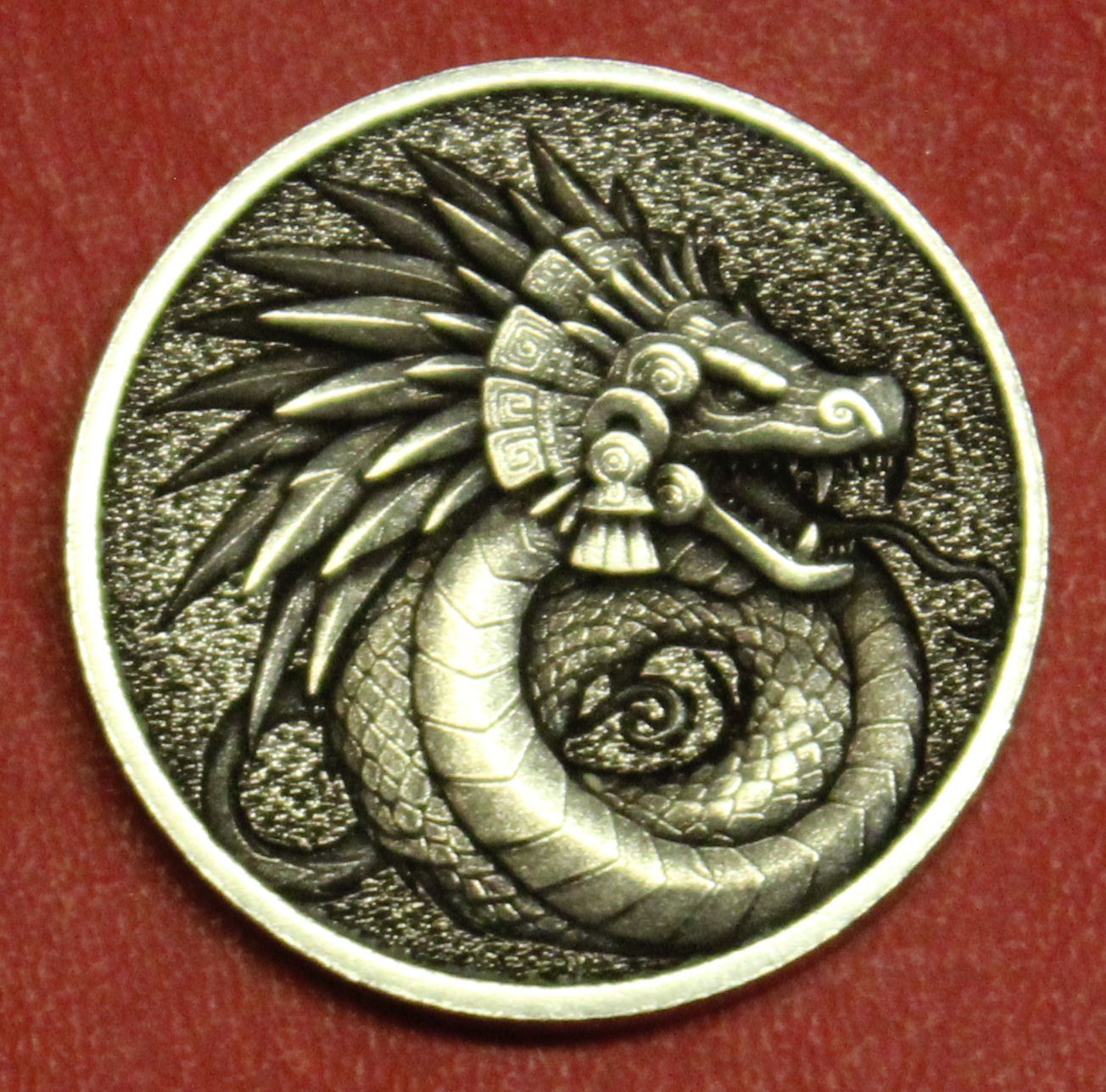 HOBO Nickel Quetzalcoatl Aztec Made from a Real US Nickel | eBay