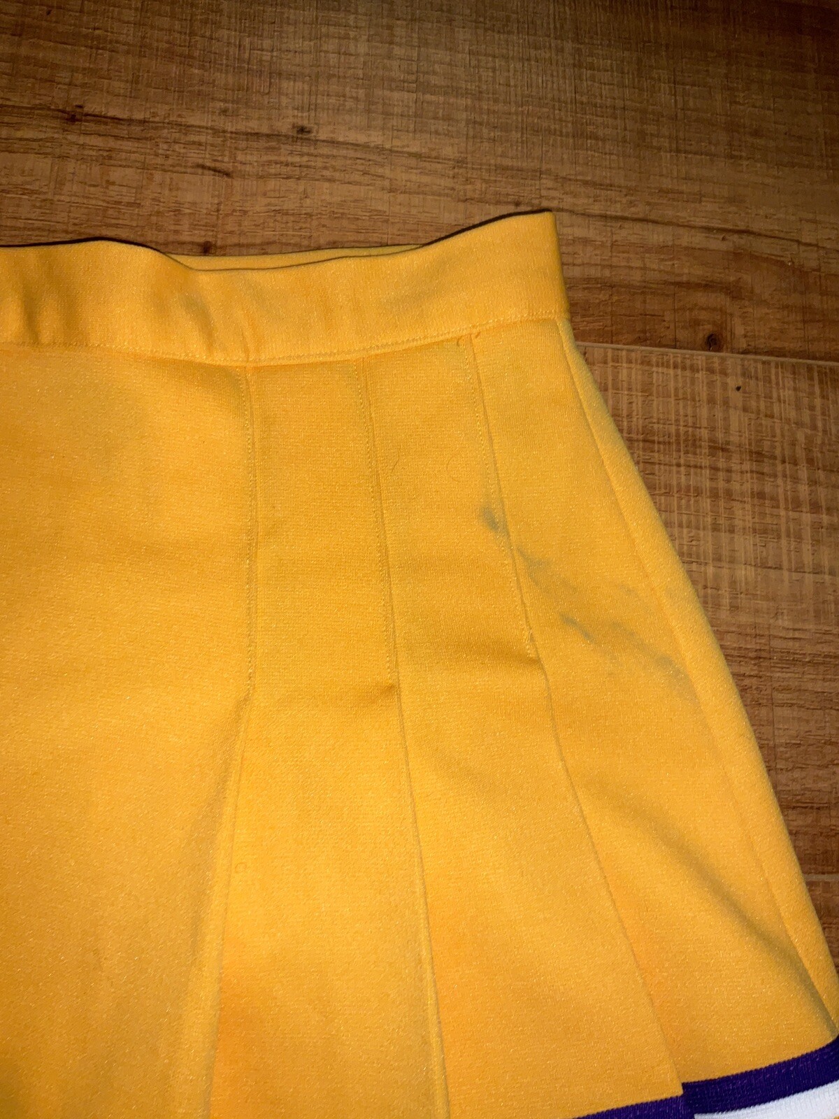 vintage cheerleading Mini skirt xs los angelas lakers lsu cosplay | eBay