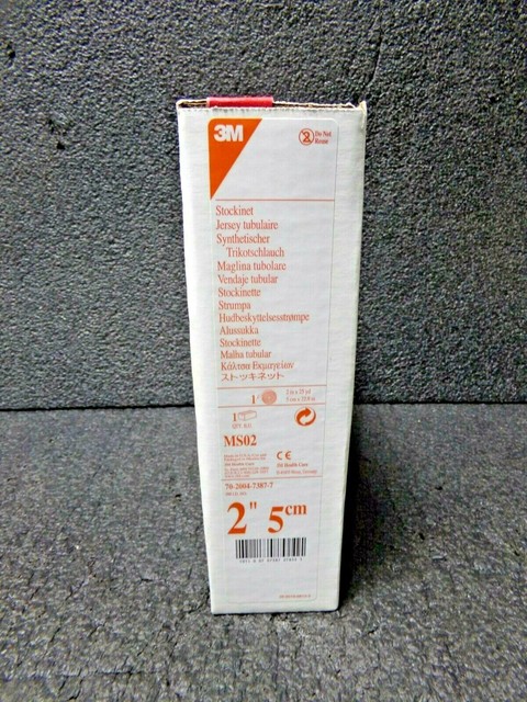 3M Health Care MS02 Synthetic Cast Stockinet 2" Width for sale online ...
