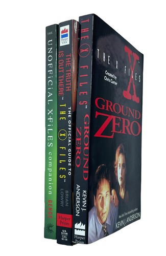 Lot of 3 The X Files Books Official Guide Ground Zero Unofficial Guide ...