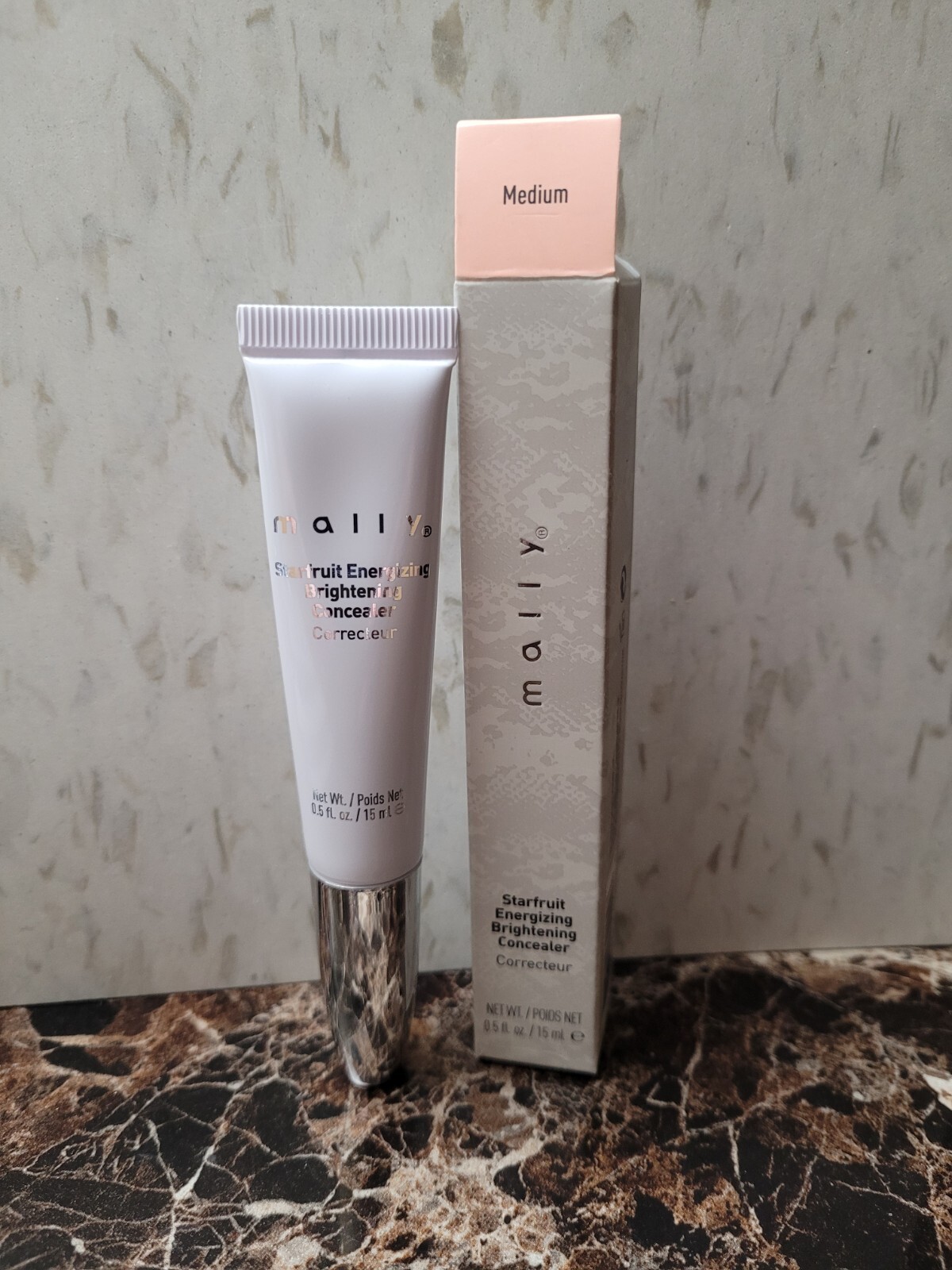 Mally Beauty STARFRUIT Energizing Brightening Concealer MEDIUM 0.5 fl ...