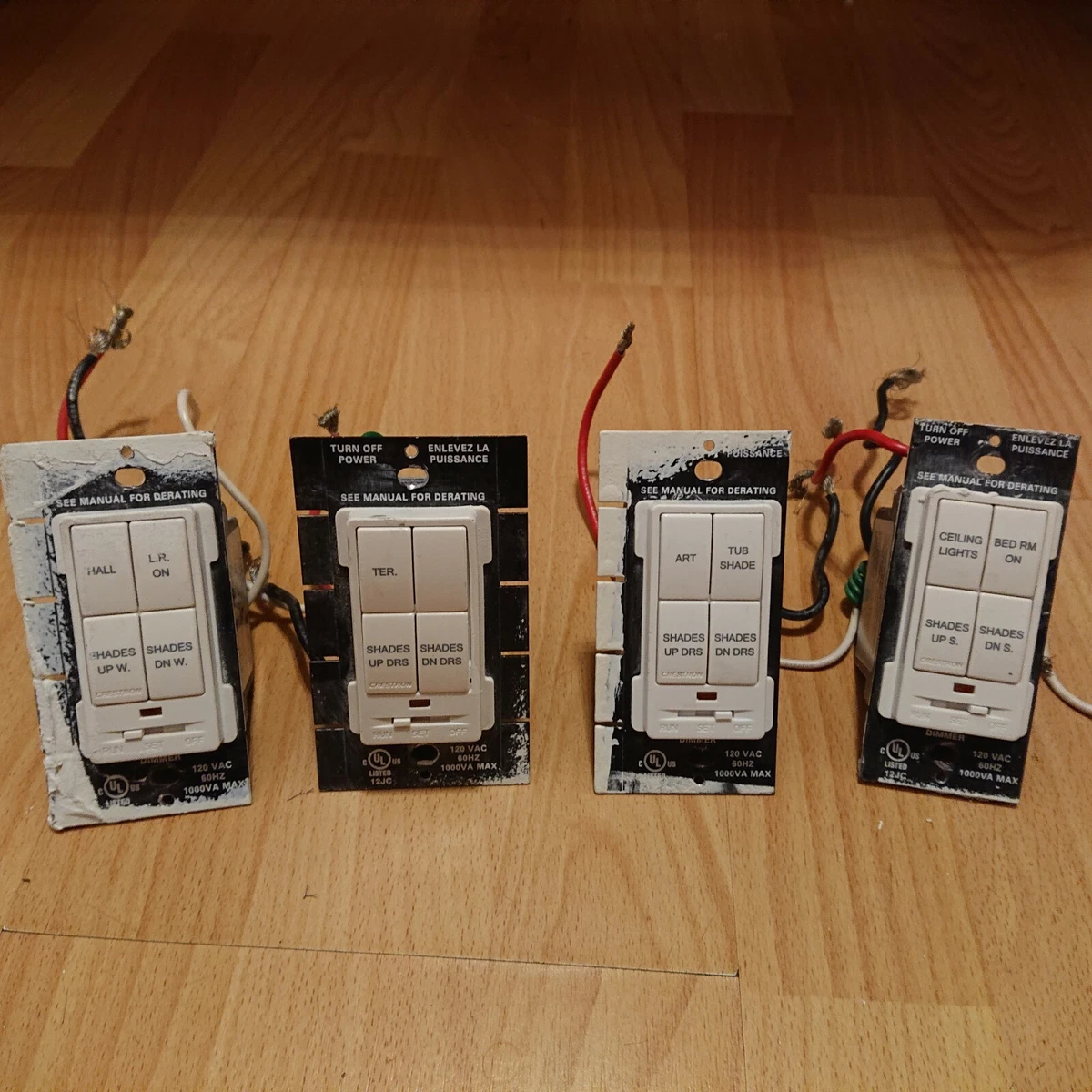 Crestron Lighting Control Keypads | Shelly Lighting