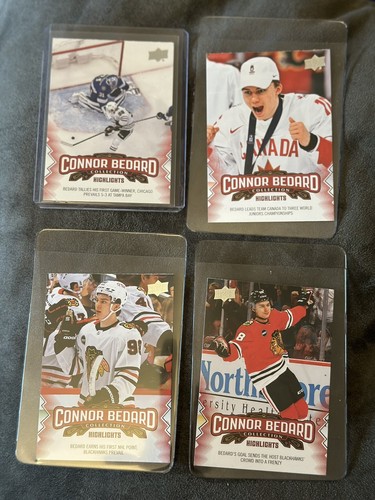 Connor Bedard 2023-24 Upper Deck Connor Bedard Collection Highlights RC ...