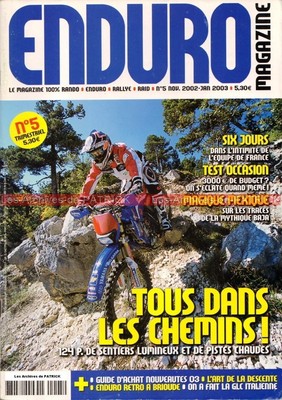 ENDURO 5 KTM 400 EXC SAMULI ARO THIERRY MOISSON SEBASTIEN GUILLAUME | eBay