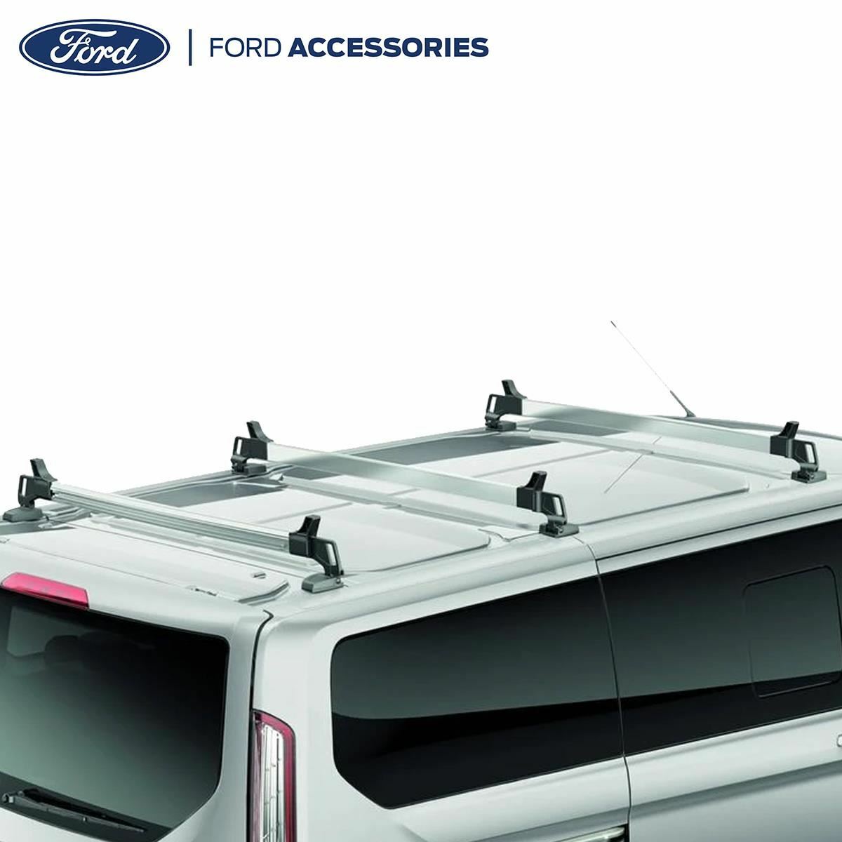 Genuine Ford Transit Custom Foldable Roof Bars Rack Carrier Kit x3 2012 ...