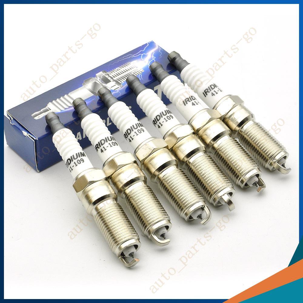 6Pcs Spark Plugs 41-109 Iridium 12622561 For Buick Cadillac Chevrolet ...