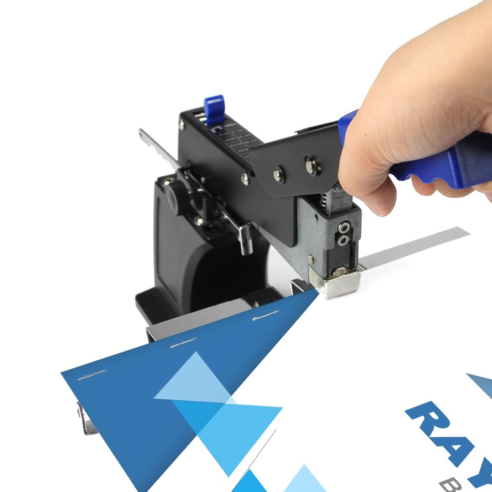 Rayson SH-03 Manual Stapler Heavy Duty Stapler Can Both Saddle and Flat ...