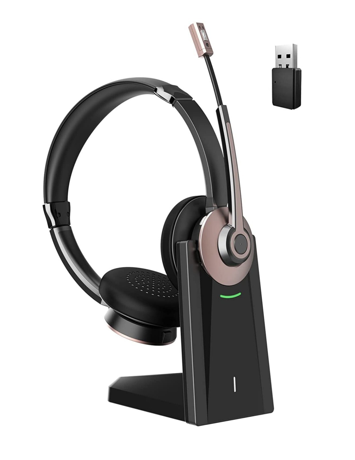 Earbay BT786C-D Bluetooth Wireless Headset w/ Microphone Noise ...