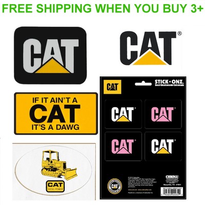 Car Bumper Sticker CAT Caterpillar Vinyl Decal Sticker - 4Mil Thick ...