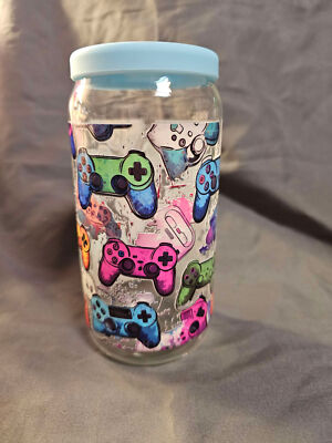 20 oz. Glass Tumbler "PS4 Gamer" | eBay
