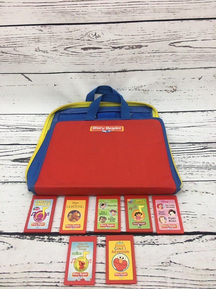 Story Reader Books Disney Barney Learning Toy System Cartridges Only ...