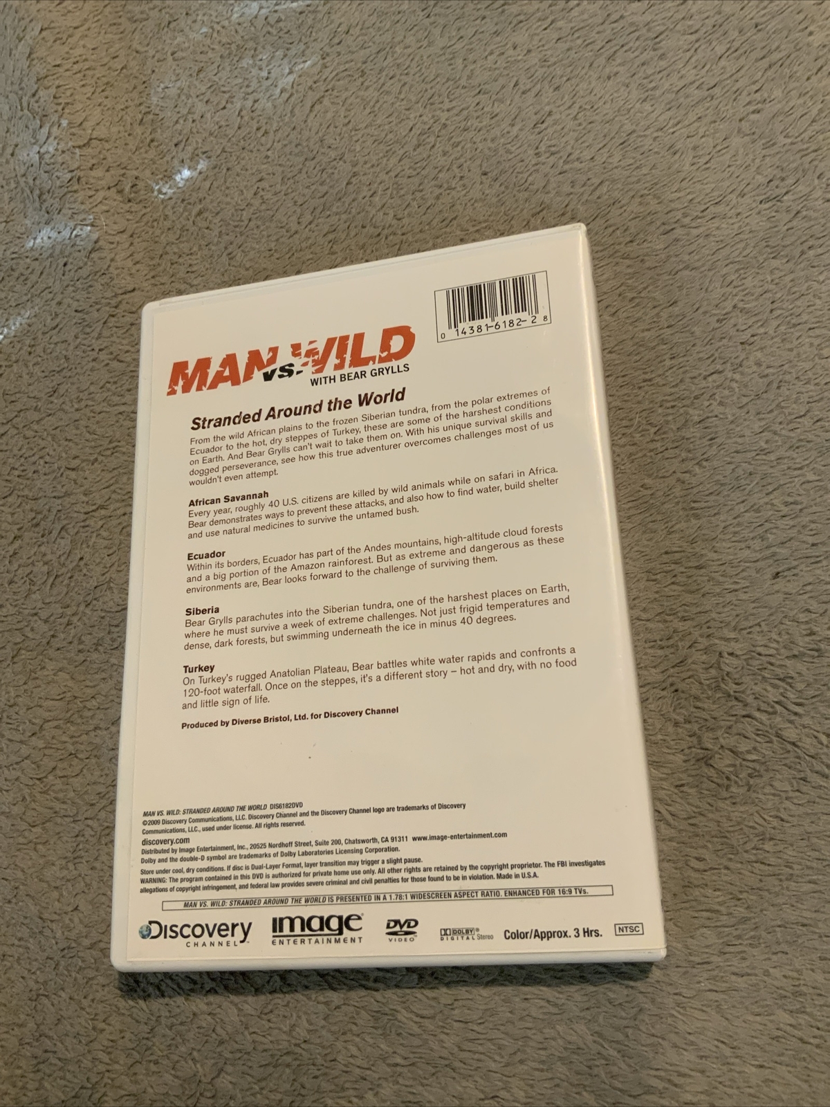 The Discovery Channel - Man Vs. Wild: Stranded Around The World (DVD ...