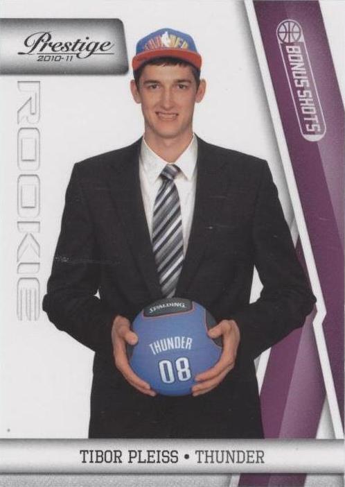 2010-11 Prestige - Rookie Tibor Pleiss #181 Bonus Shots Purple /49 (RC ...