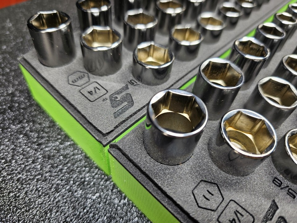 Snap-on Tools NEW GREEN 95pc 1/4" Drive General Service PRO-FI Set ...