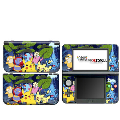 54 Pokemon Pikachu Vinyl Decal Sticker Case For Nintendo New 3DS XL LL ...