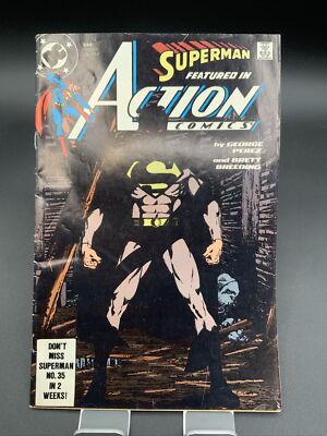 Action Comics 644 (FN/VF) Superman / Matrix - George Perez Cover 1989 ...