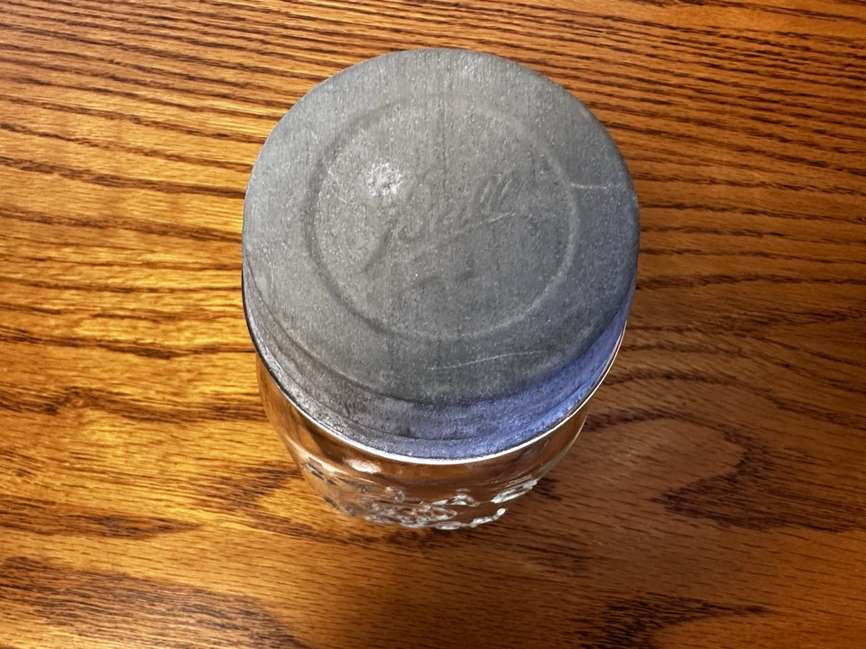 Atlas Pint Mason Canning Jar & A - Atlas Zinc Lid Vtg | eBay