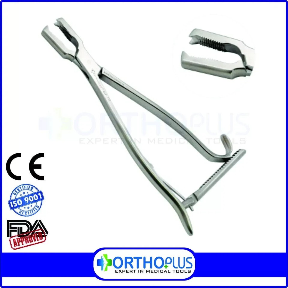 KERN BONE HOLDING FORCEPS 13" WITH RATCHET ORTHOPEDIC SURGICAL ...