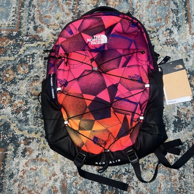 THE NORTH FACE Women’s BOREALIS 27L Backpack -Mr Pink Expedition Print ...
