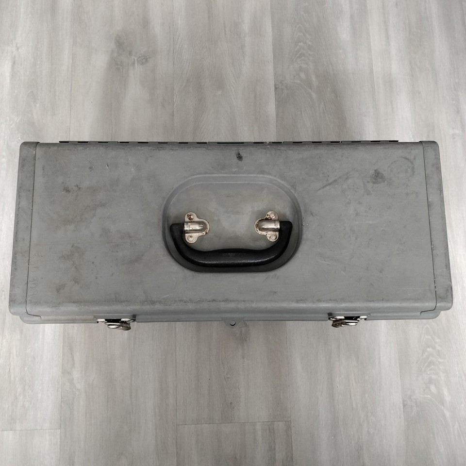 Craftsman 22 inch Gray Tool Box Chest Plastic Container Vintage | eBay