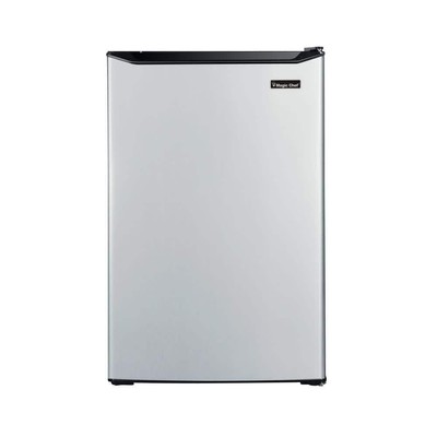 Magic Chef Mini Fridge 4.5-Cu-Ft Flat-Back Design Stainless Look W ...
