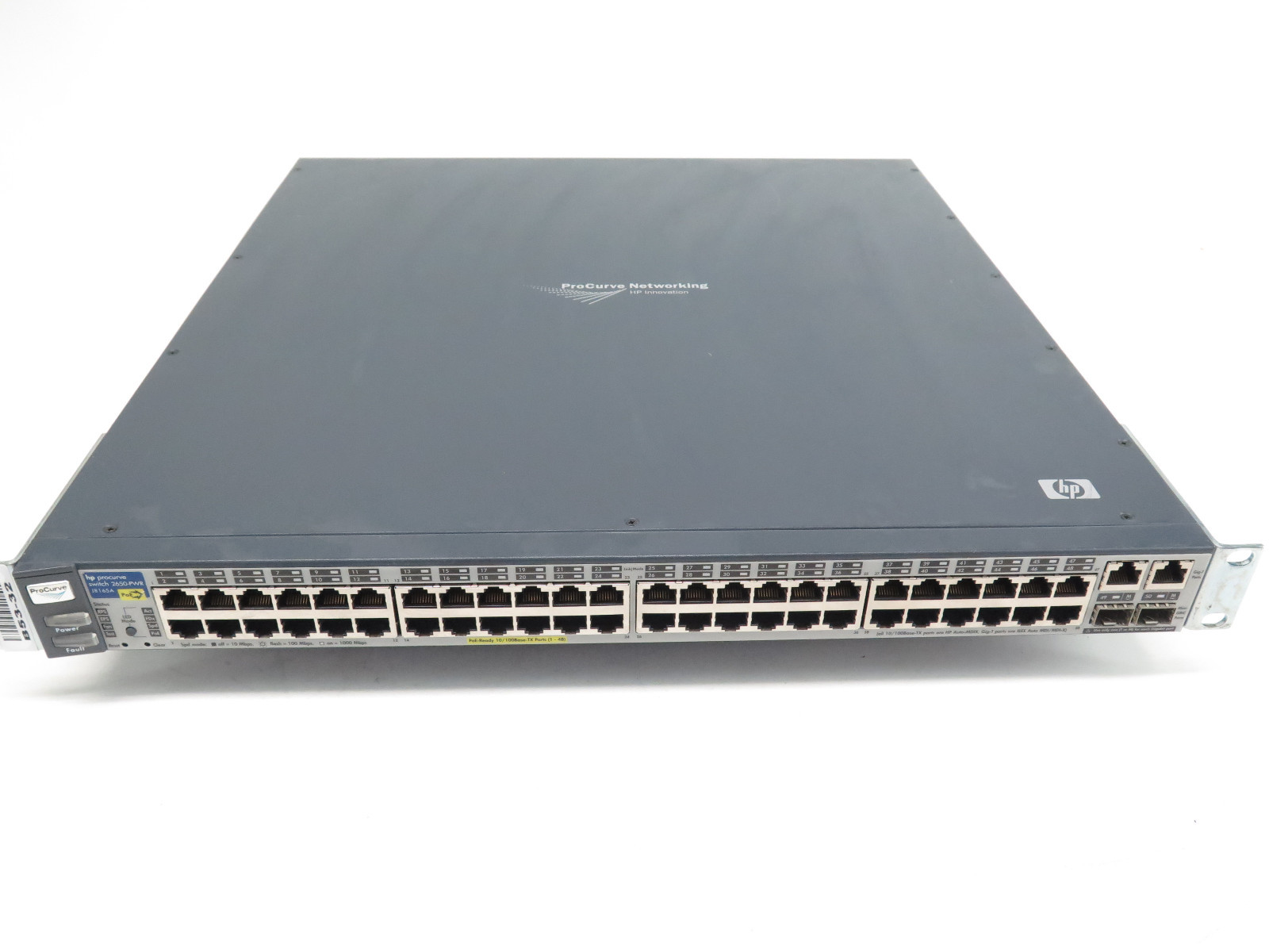 HP ProCurve 2650-PWR Network Switch J8165A PoE 808736675376 | eBay ...