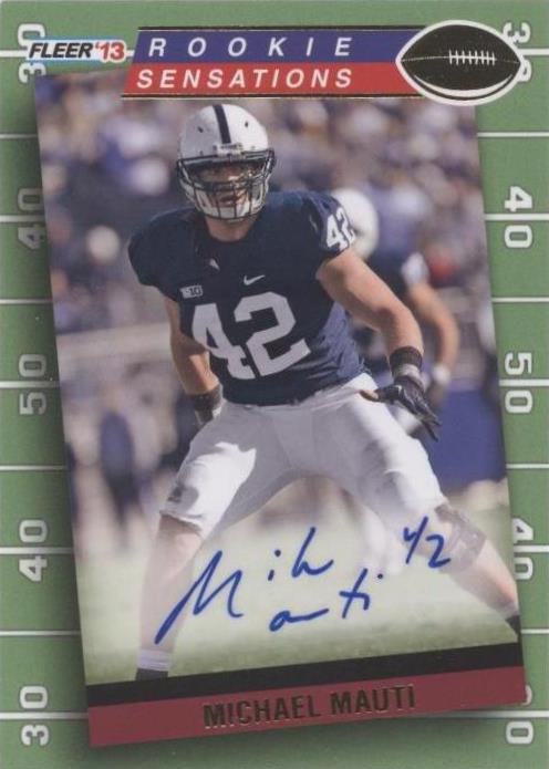 2013 Fleer Retro - 1992 Fleer Rookie Sensations Autographs Michael ...