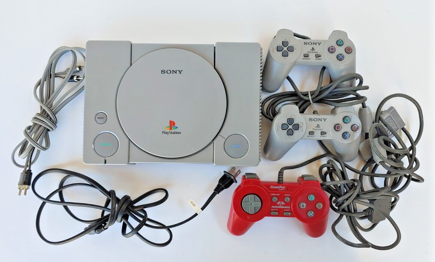 Sony PlayStation 1 Game Console SCHP-1001 Audiophile CD Player Made In ...