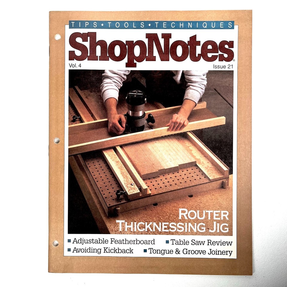 ShopNotes Magazine - CHOOSE YOUR ISSUE - 1992-2014 - BUY MORE TO SAVE ...