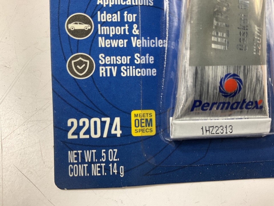 Permatex 22074 Ultra Grey Rigid High-Torque RTV Silicone Gasket Maker ...