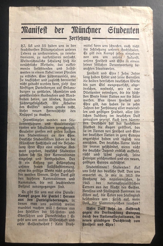 Original USA WW2 Surrender Leaflet Dropped On German Troops Soldier ...