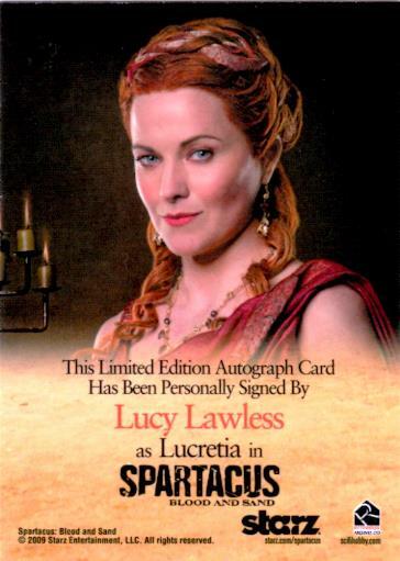 Lucy Lawless Lucretia Spartacus