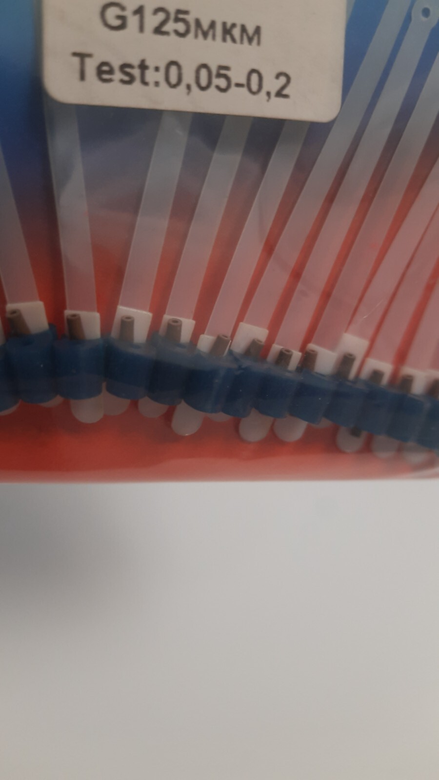 20pcs Ice Fishing Spring Bobbers Indicators Lavsan 125mk Test 0.05-0.2 ...