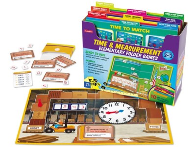 Lakeshore Learning Time & Measurement : Elementary Folder Games | eBay
