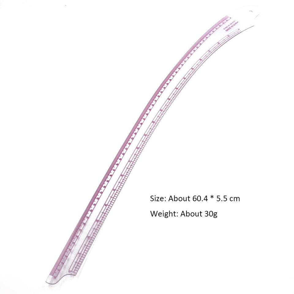Tailor Curve Ruler Measuring Ruler Sleeve Arm French Curve Sewing Ruler ...