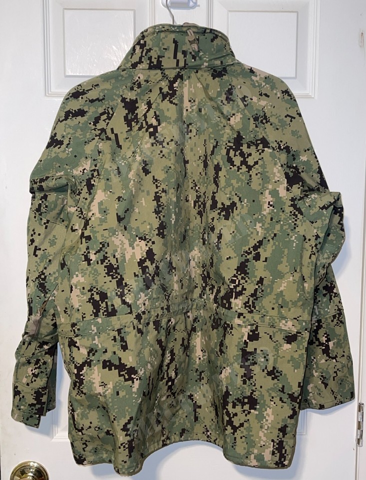 NWU Gore-Tex ECWCS TYPE III Parka USN AOR2 Jacket Navy Seal Medium ...
