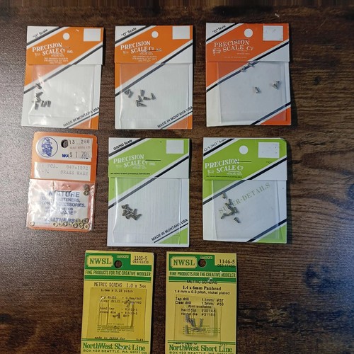 Lot Of 8 New Sealed Train Parts PRECISION SCALE CO.,WALTER'S, NWSL | eBay