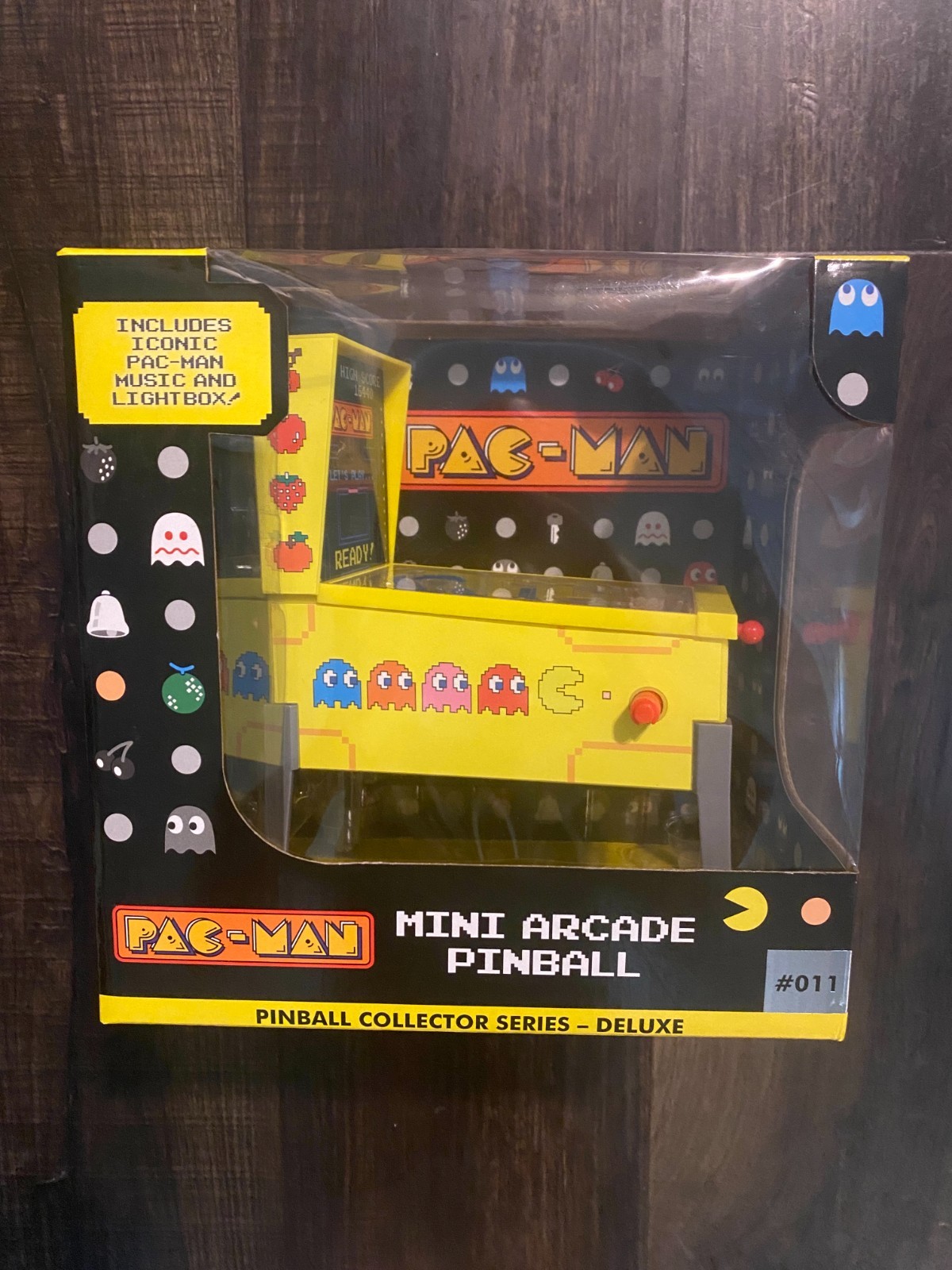 New Pac-Man Mini Arcade Pinball – Collector Series Deluxe #011 Music ...