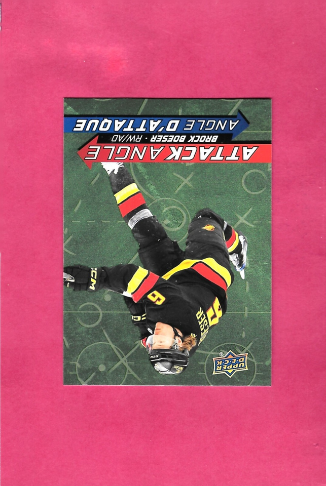 2025-26 Tim Hortons #AA-12 Brock Boeser Attack Angle - Vancouver ...