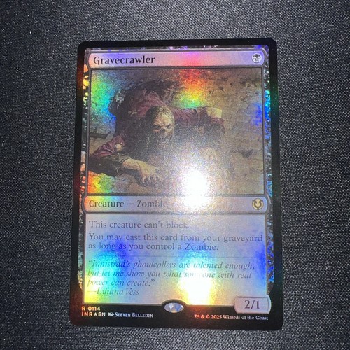 Gravecrawler (FOIL) x1 - MTG Innistrad Remastered INR #114 | eBay