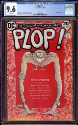 Plop! # 1 CGC 9.6 White (DC, 1973) Basil Wolverton cover | eBay