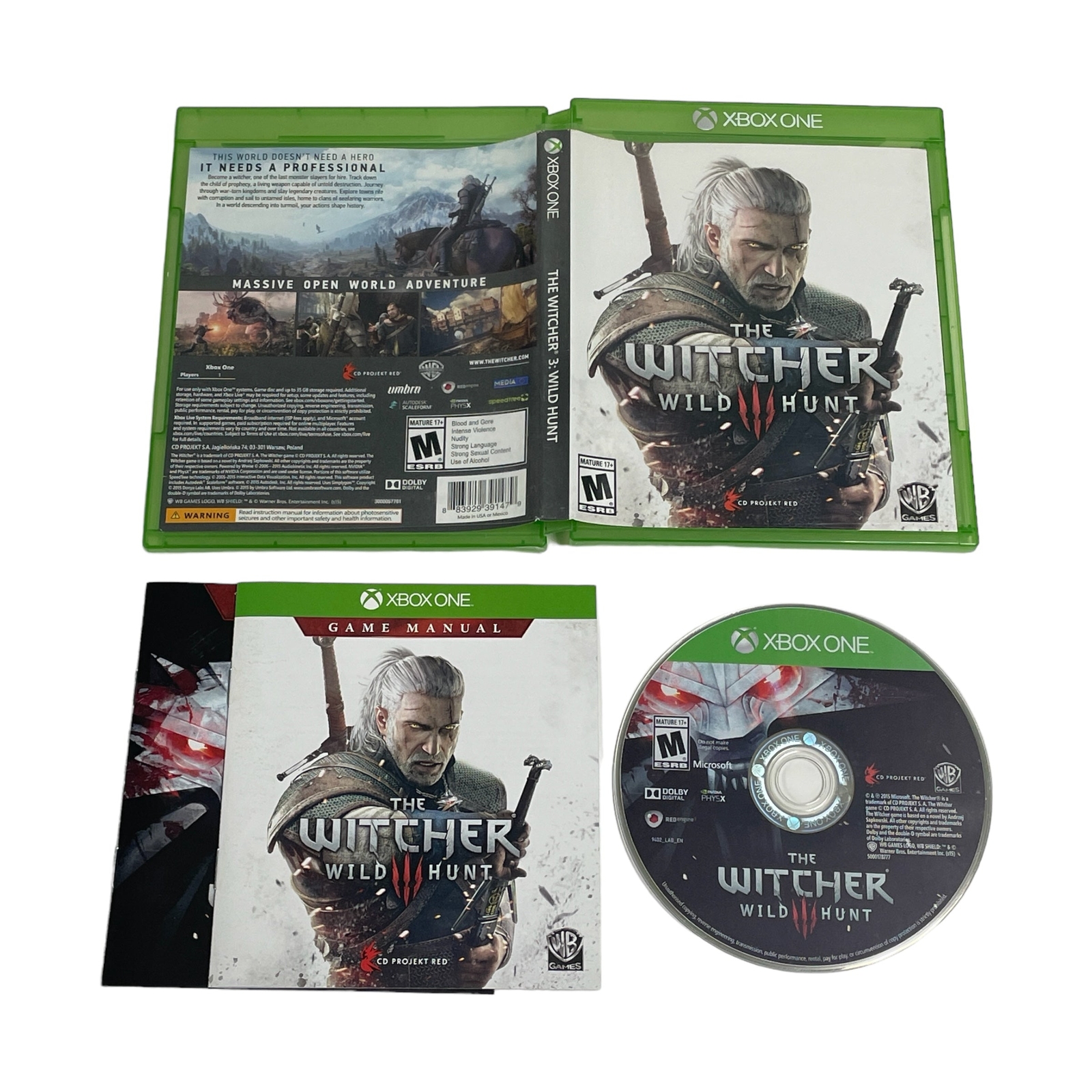 The Witcher 3 III Wild Hunt Microsoft Xbox One Video Game | eBay