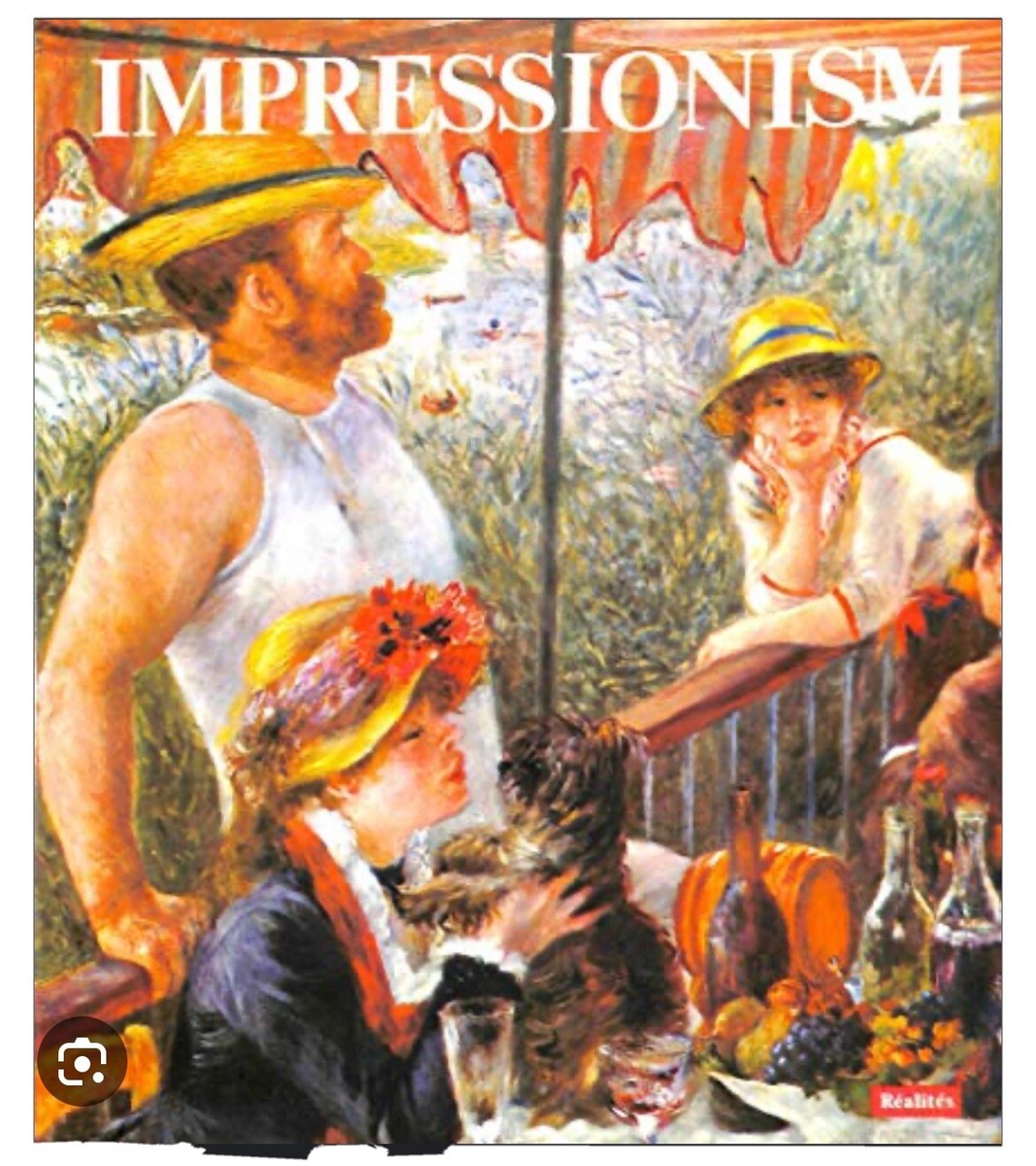 Vintage Book Of Impressionism Art